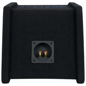 Rockville RV8P 8" 400w Car Audio Subwoofer in Vented Sub Enclosure Box - 4 Ohm,Black