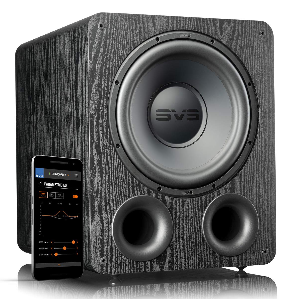 SVS PB-1000 Pro Ported Subwoofer (Premium Black Ash)