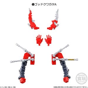 Bandai Shokugan Super Mini PLA Ohsama Sentai King-Ohger Shugod Gattai Series 01 King Ohger Set