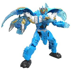 power rangers dino ptera freeze zord for kids ages 4 and up morphing dino robot zord with zord link mix-and-match custom build system