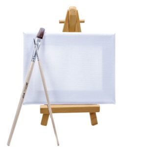 MYYZMY 7.5 Inch Mini Wood Display Easel, 10 Pcs Tabletop Easels for Displaying Photos, Picthres