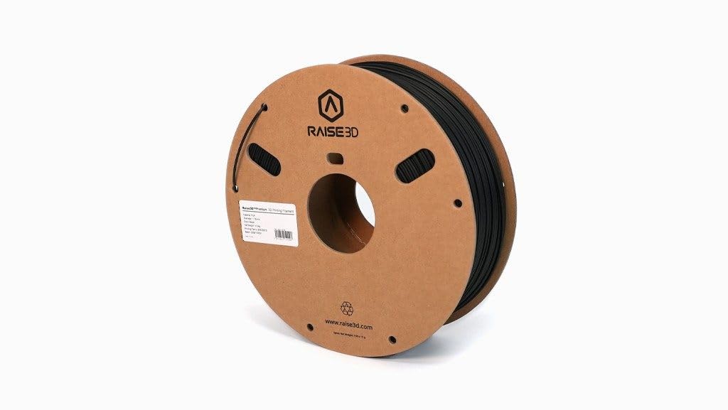 Raise3D Premium PLA 3D Filament 1.75mm 1 Kg (Black)