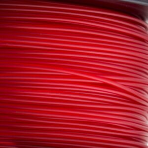 HATCHBOX PLA 3D Printer Filament, Dimensional Accuracy +/- 0.03 mm, 1 kg Spool, 1.75 mm, Transparent Red