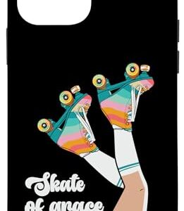 iPhone 12 mini Skate of Grace Roller Derby Retro 70's 80's Roller Derby Pla Case