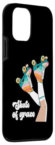 iPhone 12 mini Skate of Grace Roller Derby Retro 70's 80's Roller Derby Pla Case