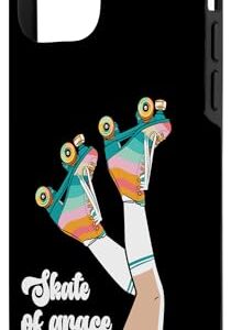 iPhone 12 mini Skate of Grace Roller Derby Retro 70's 80's Roller Derby Pla Case