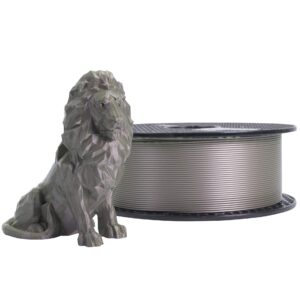 prusament pearl mouse, pla filament 1.75mm 1kg spool (2.2 lbs), diameter tolerance +/- 0.02mm