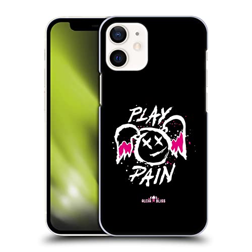 Head Case Designs Officially Licensed WWE Play Pain Smiley Alexa Bliss Graphics Hard Back Case Compatible with Apple iPhone 12 Mini