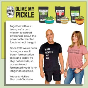 Olive My Pickle Fermented Kimchi - 48 Ounces | 3-Pack Bundle of Probiotic Daikon Radish Kimchi | Fresh & Flavorful Korean Food with Natural Probiotics for Gut Health - Perfect for Ramen & Spicy Noodles