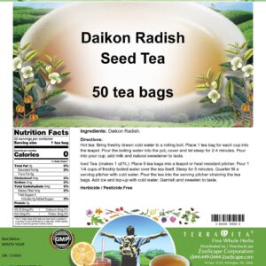 Daikon Radish Seed Tea (50 tea bags, ZIN: 516500)