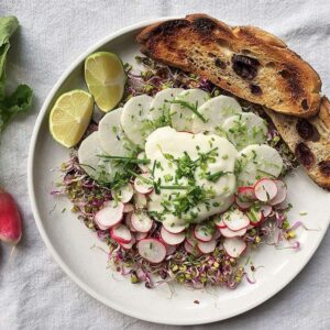 "COOL BEANS n SPROUTS" Brand, Radish Duo Sprouting Mix, 2 Ounces, This is a Mix of Daikon Radish and Red Radish Seeds.