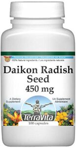 terravita daikon radish seed - 450 mg (100 capsules, zin: 516494) - 3 pack