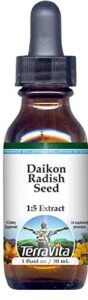 daikon radish seed glycerite liquid extract (1:5) - no flavor (1 oz, zin: 522362) - 3 pack