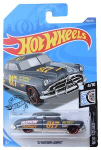 hot wheels rod squad 4/10 '52 hudson hornet 140/250, gray