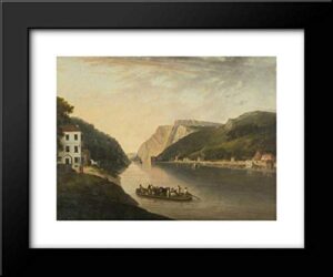 hotwells and rownham ferry 18x15 framed art print by william williams