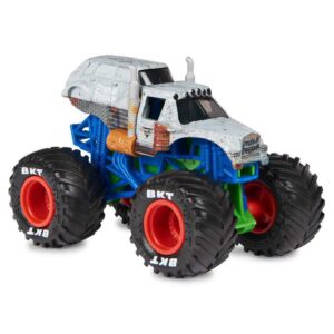 Monster Jam 2023 Spin Master 1:64 Diecast Truck Series 28 Steel Reveal Double Decker