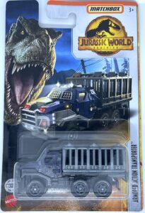 matchbox 2022 - armored action transporter - jurassic world dominion series