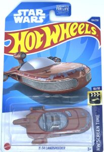 hot wheels 2022 - x-34 landspeeder - hw screen time 10/10 [brown] 194/250