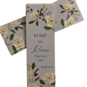 Be Still and Know That I Am God Inspirational Bookmarks Religious Church Supplies Psalm 46:10 (25 Count)