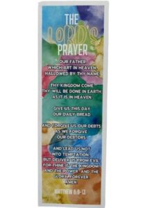 the lord's prayer bookmarks religious bookmarks church supplies inspirational gifts vacation bible school (50 count)