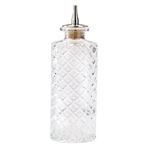 barfly bitters bottle - cut crystal - 150 ml, glass