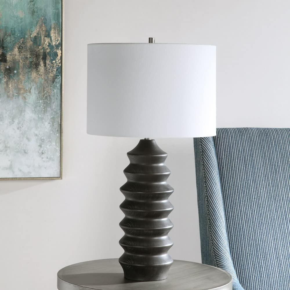 Uttermost Mendocino - 1 Light Modern Table Lamp - 16 inches Wide by 16 inches deep