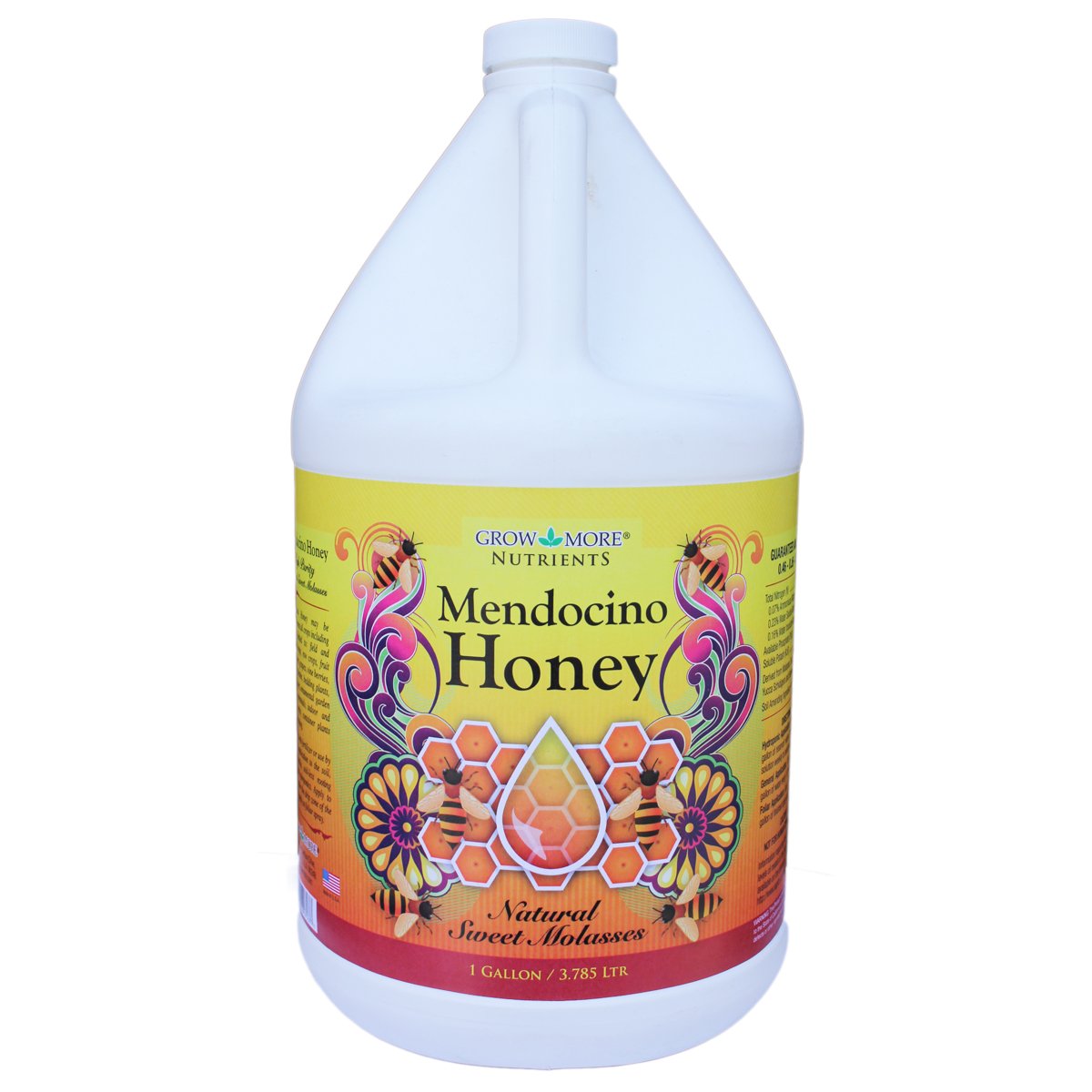 Grow More 7537 Mendocino Honey, 1 Gallon, Brown/A