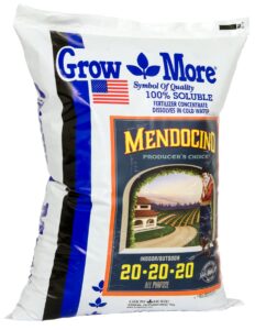 grow more 721574 mendo soluble 20-20-20 25lb, 25 lb