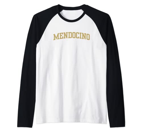 Mendocino College 02 Raglan Baseball Tee