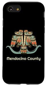 iphone se (2020) / 7 / 8 mendocino county california thunderbird nw native american case