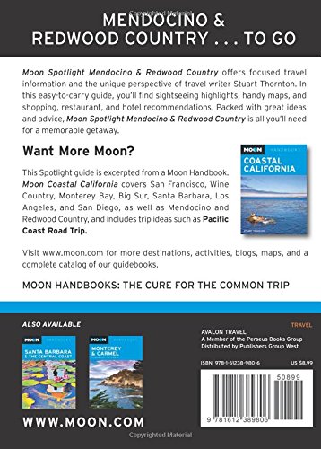 Moon Spotlight Mendocino & Redwood Country