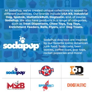 SodaPup Mod Wishbone – Durable Dog Chew Toy and Treat Dispenser Made in USA from Non-Toxic, Pet Safe, Food Safe Nylon Material for Mental Stimulation, Clean Teeth, Fresh Breath, Problem Chewing & More