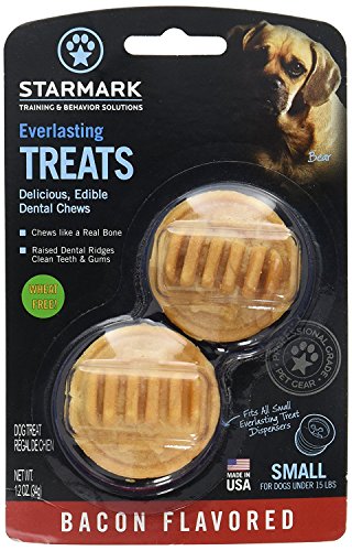 Starmark Everlasting Bacon Dog Dental Chew, Small (873199002212)