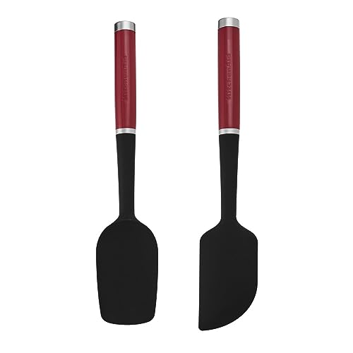 KitchenAid KQG437OHERE 2pc Silicone Spatula Set – Empire Red