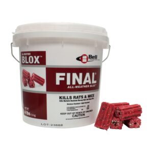 final blox rodenticide 4 x 4 lb pails