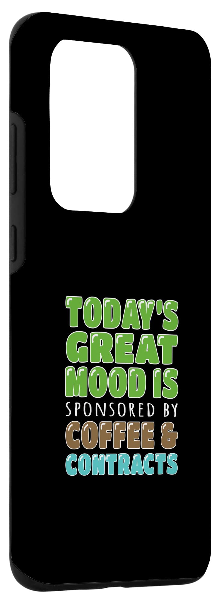 Galaxy S20 Ultra Coffee & Contracs Realtor Real Estate Agent Case