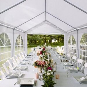 Quictent Premium 13X20 Party Tent Heavy Duty Wedding Event Shelter Garden Gazebo Carport Portable Garage with Carry Bags