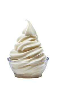 frostline vanilla fat free & gluten free frozen yogurt mix | for use in blender, countertop ice cream maker, soft serve machine and more | add water, dairy or dairy alternative | 6 lb bag