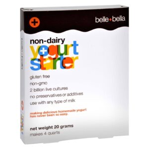 belle and bella yogostarter - non-dairy - 20 grams