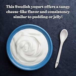 Cultures For Health Filmjolk Swedish Yogurt Starter Culture | Make Your Own Yogurt At Home In 2 Days Or Less | Versatile Creamy Yogurt Full Of Probiotics | Gluten Free, Non-GMO