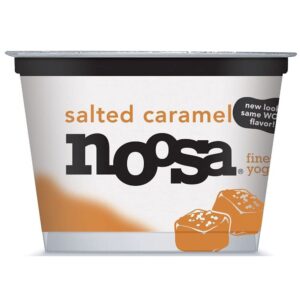 noosa yoghurt noosa salted caramel finest yoghurt, 4.5 ounce -- 6 per case.