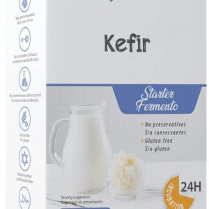 Yogourmet Kefir Starter (6 Pack) - Make Kefir at Home - Starter Culture - All Natural, Gluten Free, Kosher, Halal - 3 g Sachets