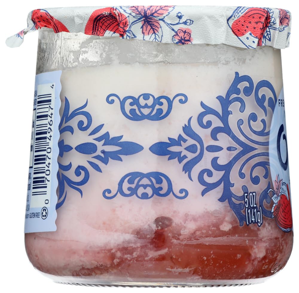 Oui by Yoplait French Style Strawberry Yogurt, 5 Ounce -- 8 per case.