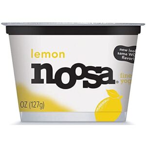 noosa lemon finest yoghurt, 4.5 ounce - 6 per case.