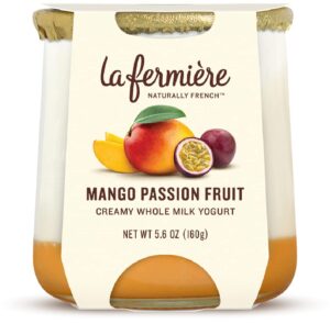 generic la fermiere mango passion fruit yogurt (pack of 6), 5.6 ounce (pack of 6)