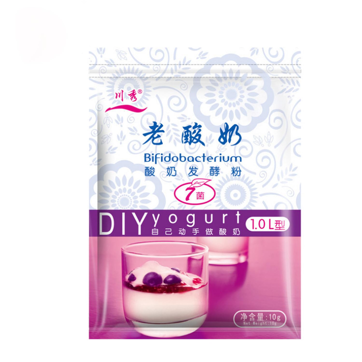 LIANXUE 1 Pack 10g Homemade Yogurt Yeast Starter Make Good Batches of Quality Probiotic-Dense Plain Vegans Yogurt Powder