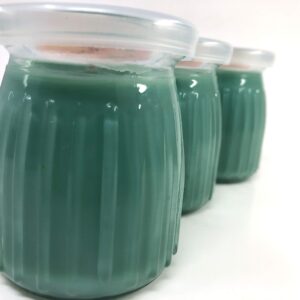 Fruit Loops scented candle 4 oz yogurt glass Jar delicious and yummy scent our own blend of pure soy wax and paraffin