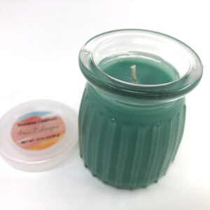 Fruit Loops scented candle 4 oz yogurt glass Jar delicious and yummy scent our own blend of pure soy wax and paraffin