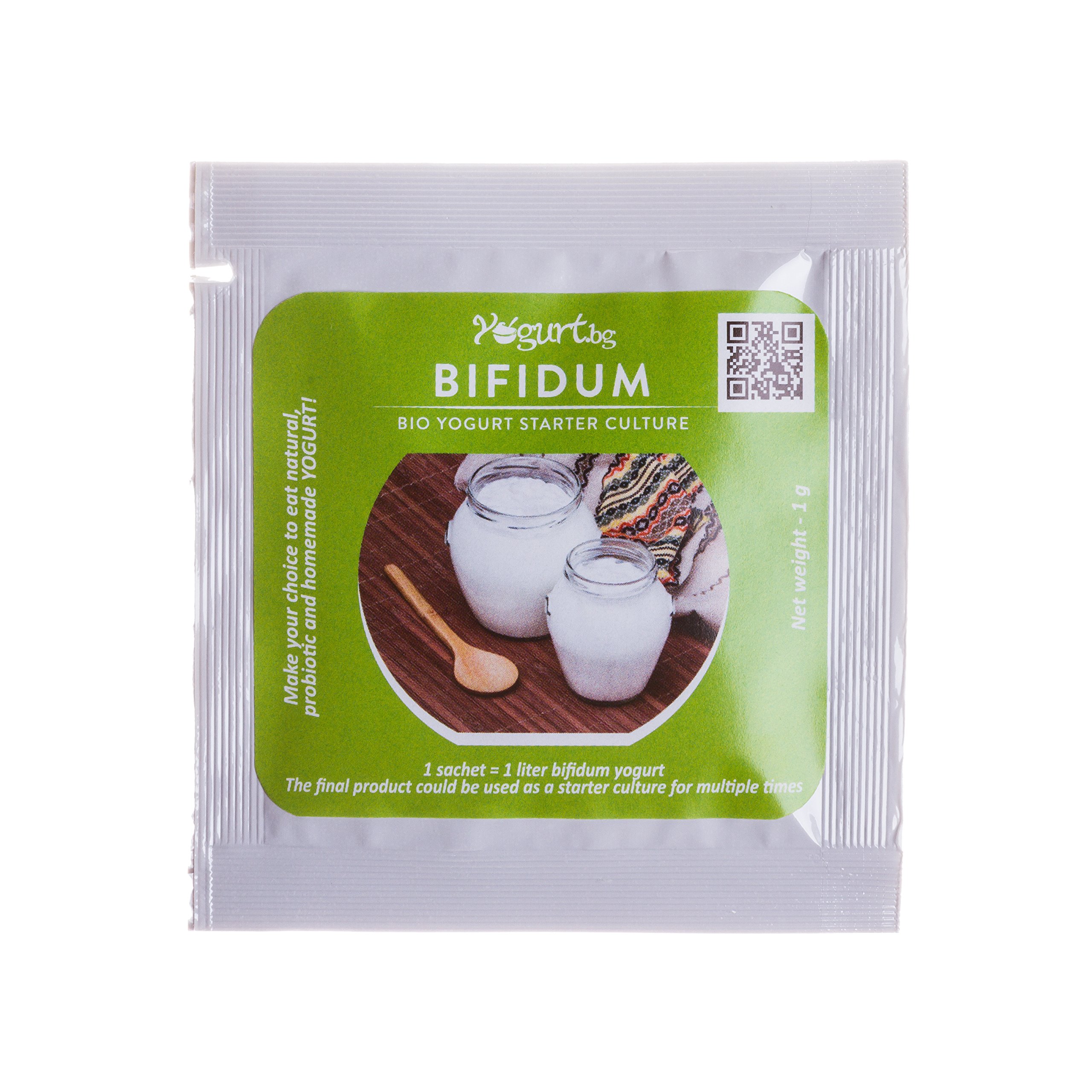 BIO Yogurt Starter Culture- Pack of 5 Sachets with Bifidobacterium and Acidophilus