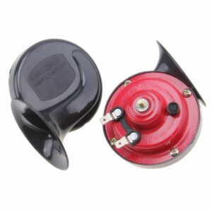 12V 110db Loud Snail Air Horn Dual Tone Universal for Cars,Trucks,4x4's & Vans